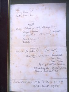 Research – The Bicknell Family