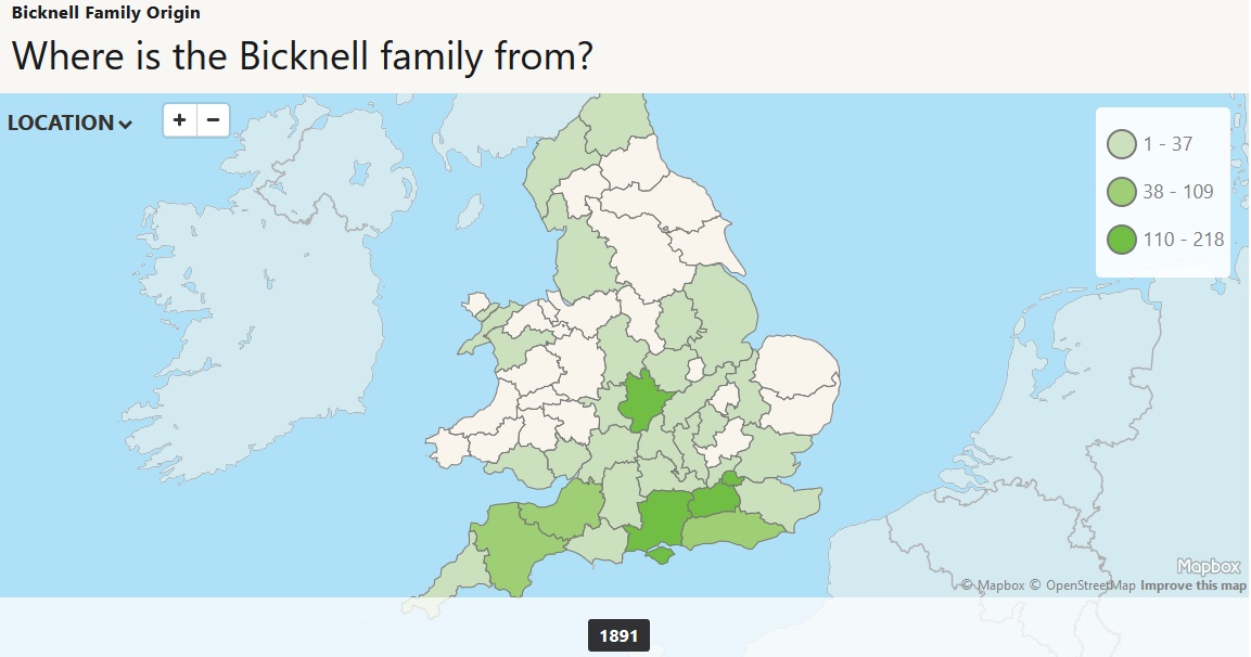 Where is the Bicknell family from? – The Bicknell Family