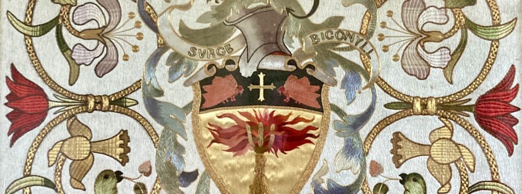 Bicknell coat of arms Tapestry – The Bicknell Family